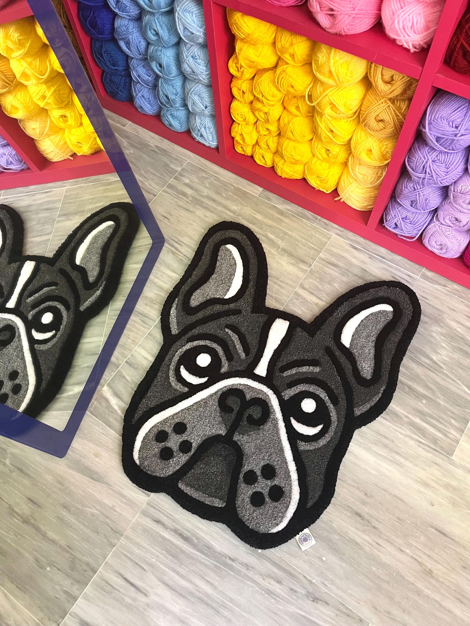 Tufting Custom Rug, Handmade Dog Pets Animals Design Personalized ...