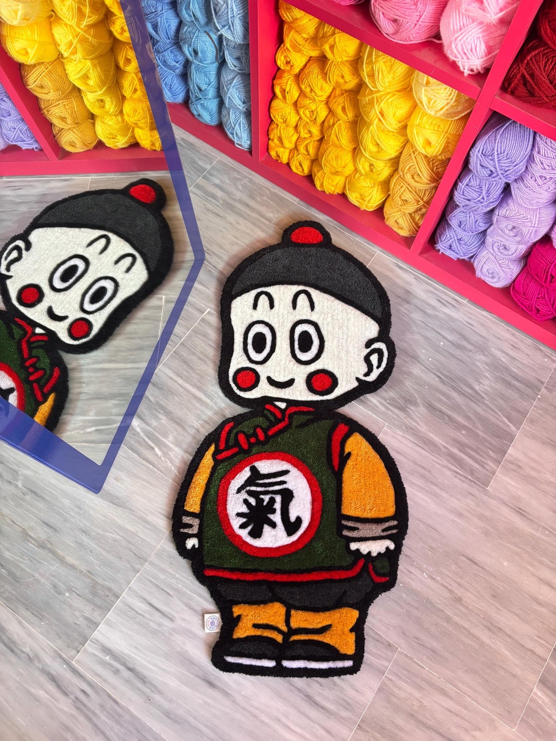 Tufting Dragon Ball Z Rug, Handmade Goku Gohan Chaoz Ki, DBZ Anime ...