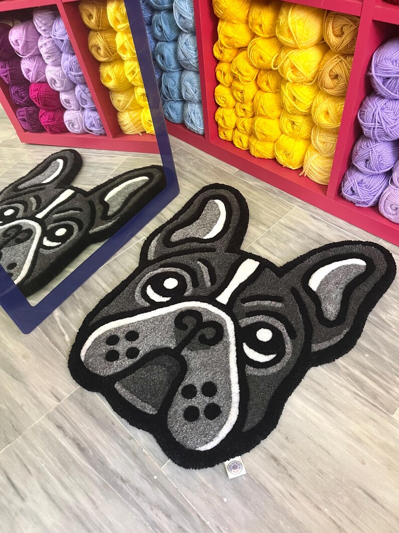 Tufting Custom Rug, Handmade Dog Pets Animals Design Personalized ...