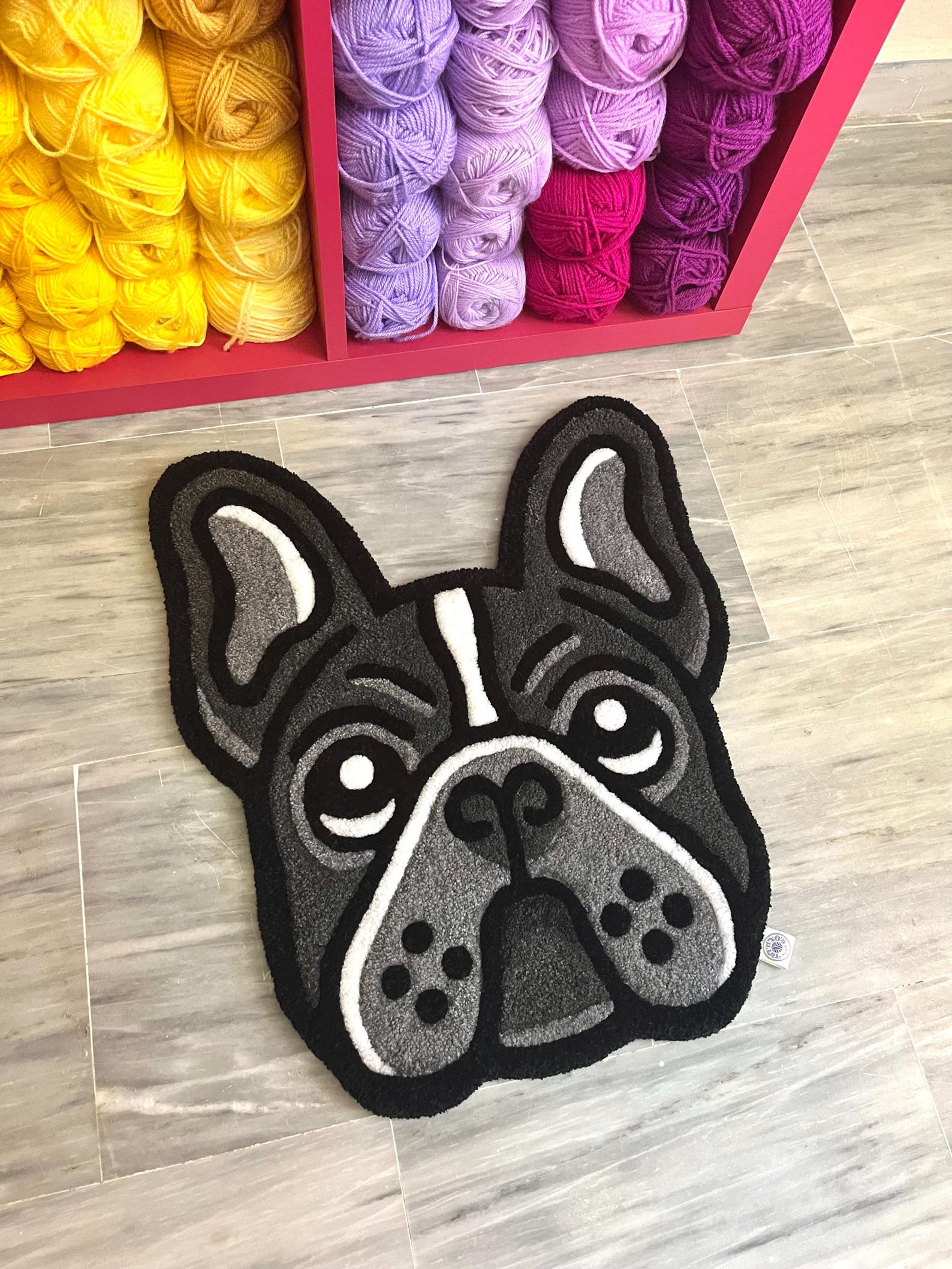 Tufting Custom Rug, Handmade Dog Pets Animals Design Personalized ...