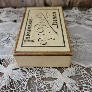 Nice Petite French Antique Box Victorian Edwardian Brocante FAB As-is ...