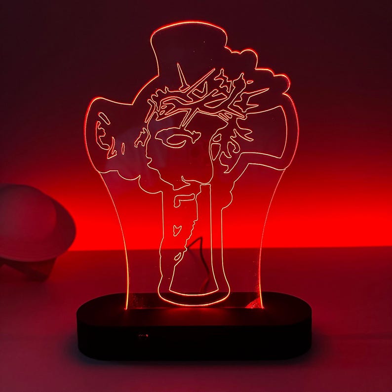 Jesus Christ Night Light, Jesus Christ Desk Lamp, Christmas Gifts for ...