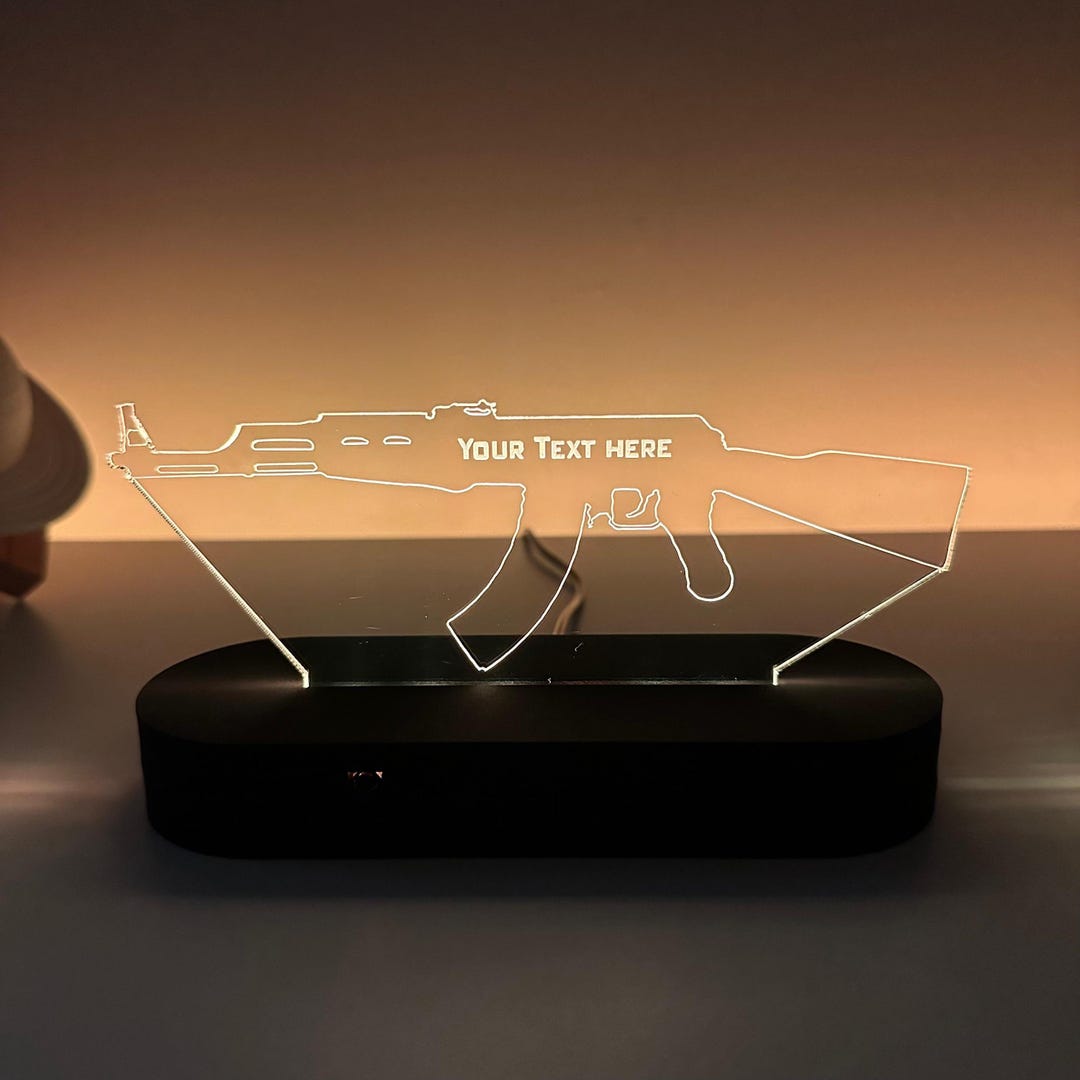 Personalized Kelesh Night Light, Custom Named Kelesh Desk Lamp, Kelesh ...