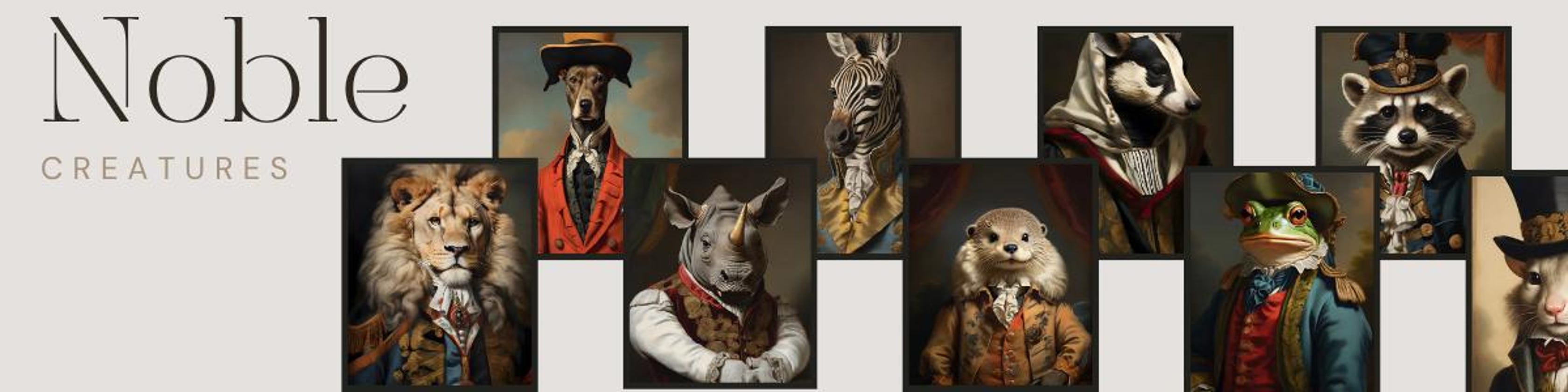 NobleCreatureArt - Etsy
