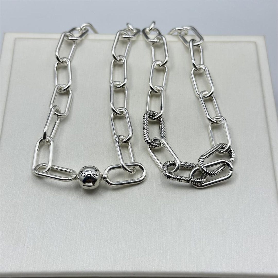 Pandora Silver Me Link Necklace Hinge - Etsy