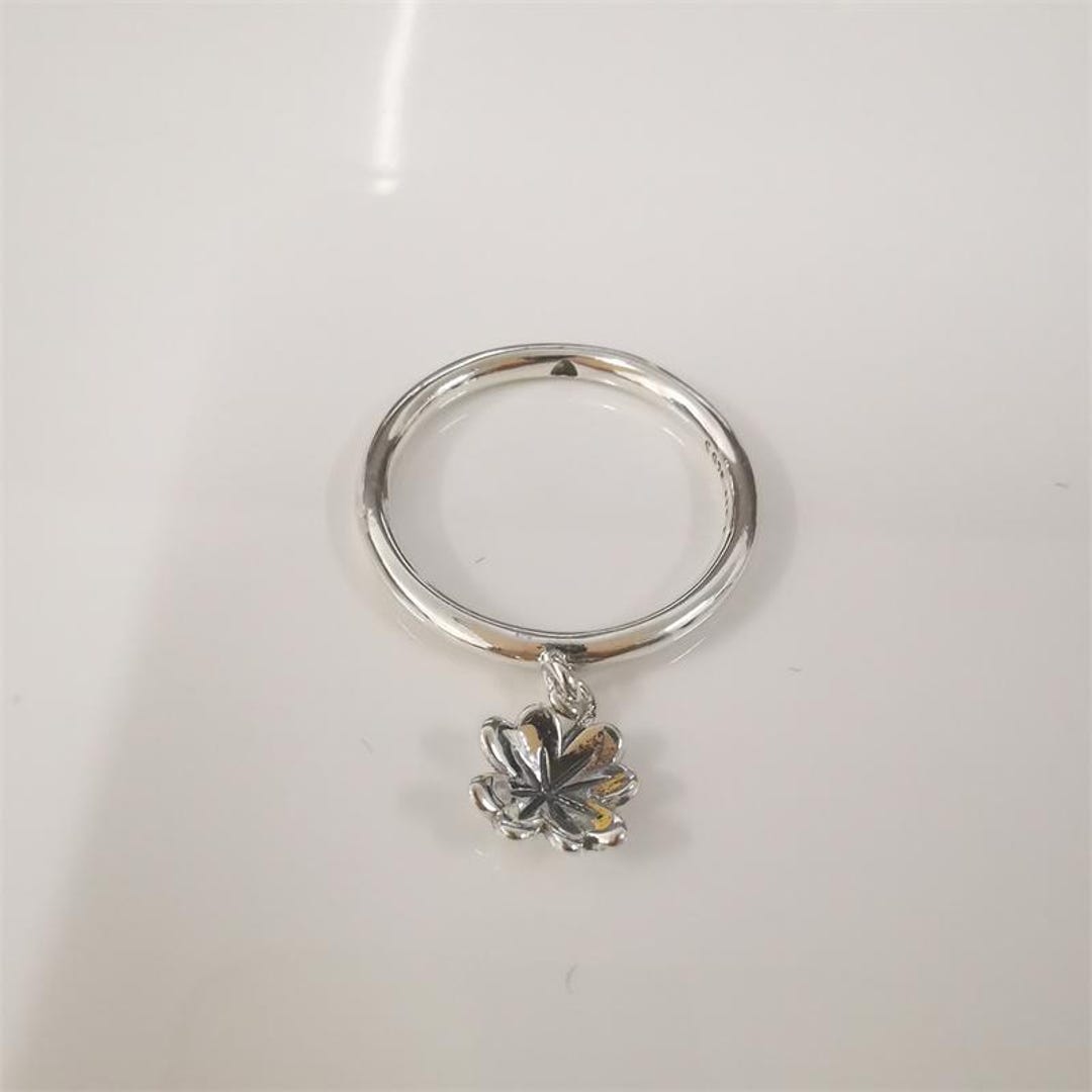 Pandora S925 Silver ALE Dangling Clover Ring - Silver - Etsy