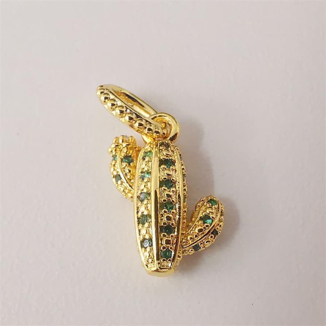 Pandora Shine Desert Gold Cactus S925 ALE Pendant - Etsy
