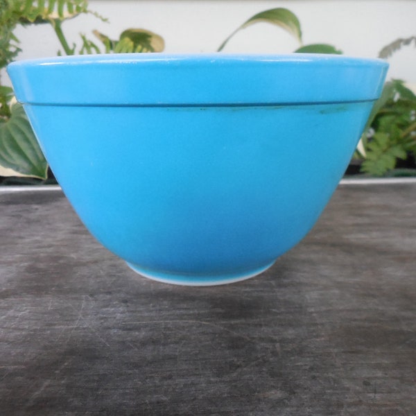 Blue Mixing Bowl - Etsy