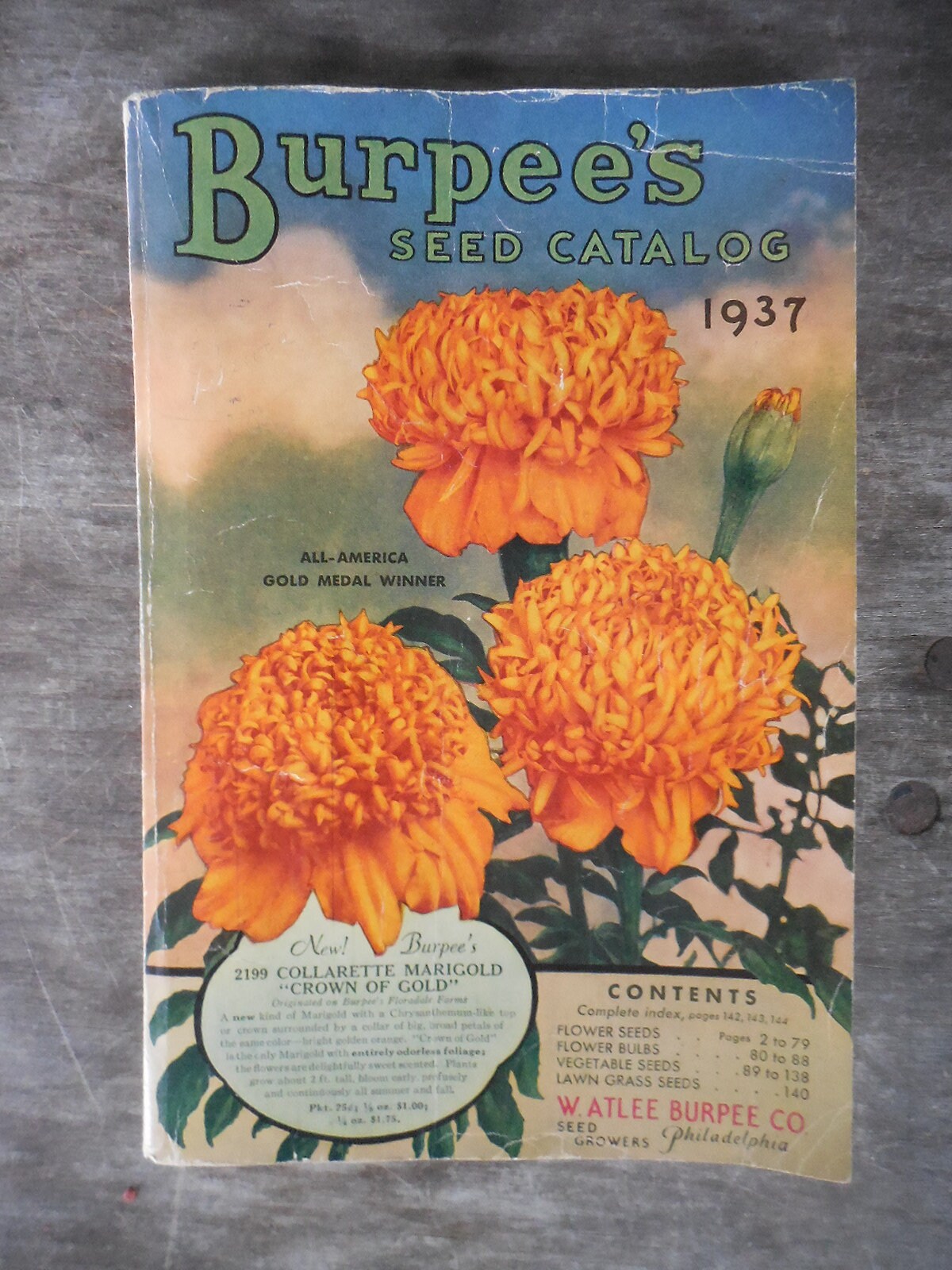 Vintage Burpee Seed Packets