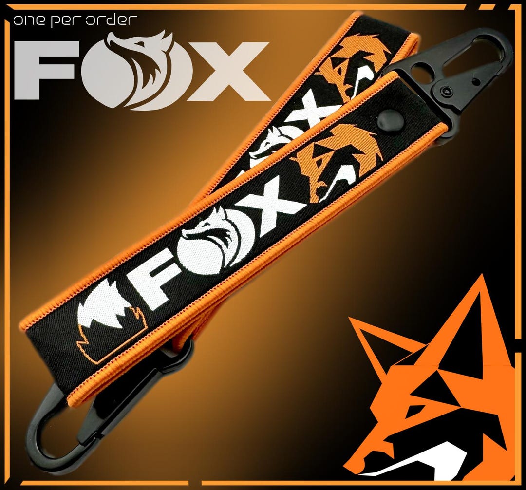 Fox Keychain - Etsy