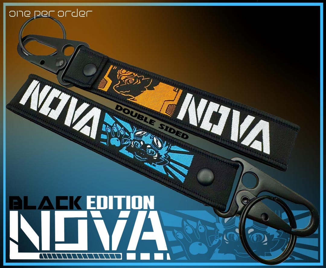 Novabeast Black Edition Keychain - Etsy