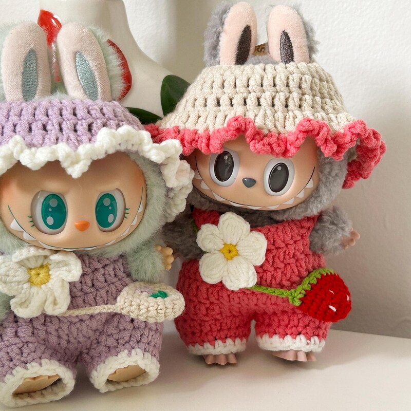 Labubu Strawberry - Etsy