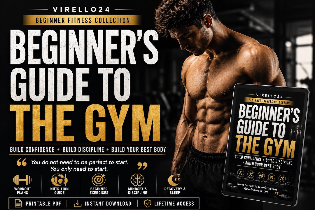Beginner's Guide to the Gym Printable PDF | Fitness Ebook for Beginners ...
