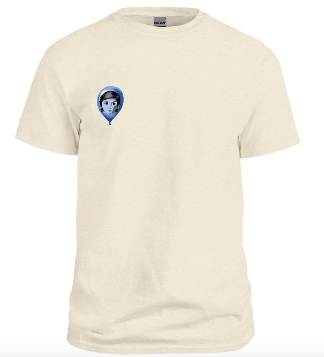 DIY Severance Lumon Mark Blue Balloon [cotton T-shirt] Merch - Natural ...