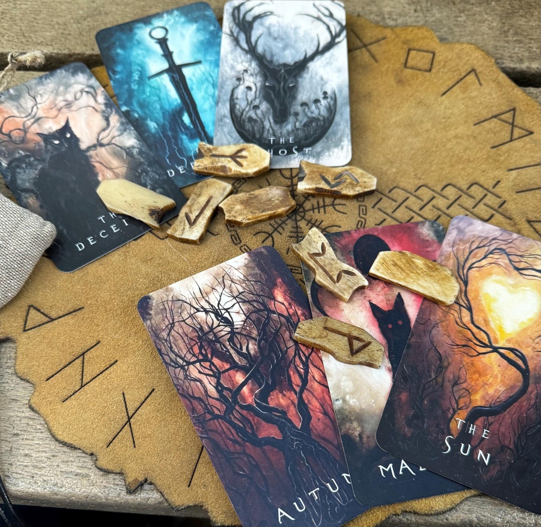 Rune and Oracle Card Blind Reading - Etsy