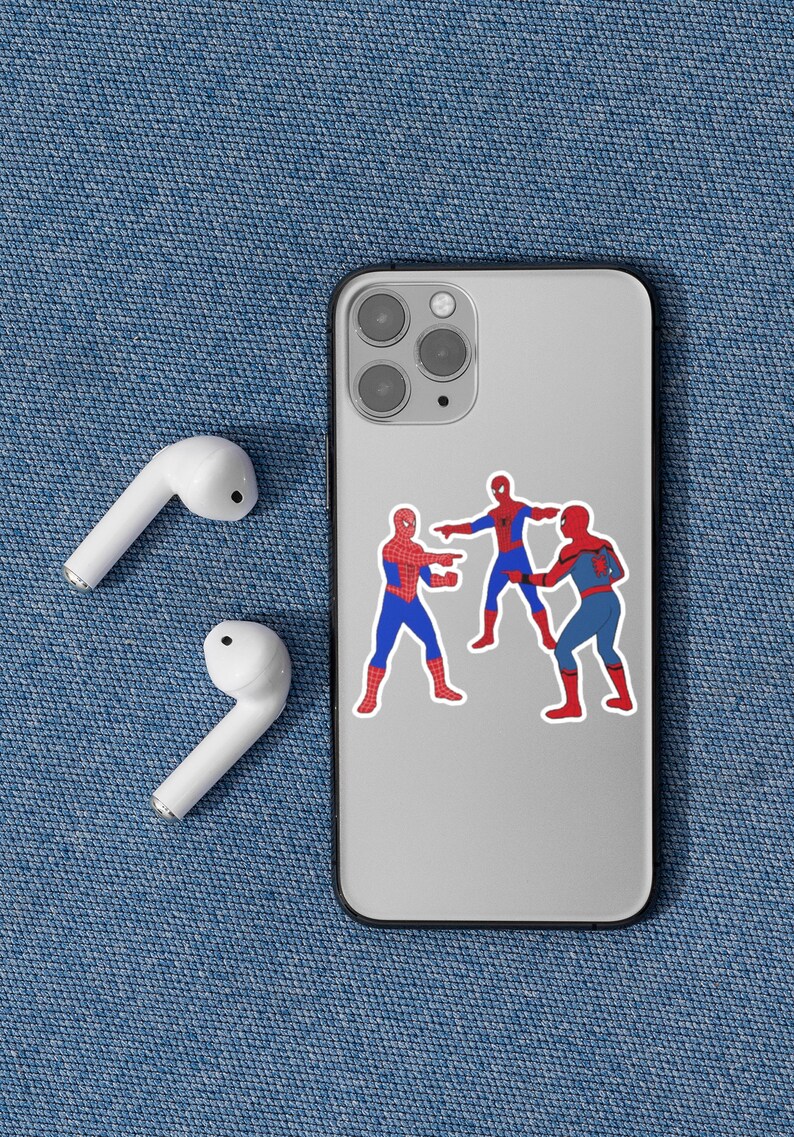 Papercraft Sticker trend Custom stickers 3 Spider man Laptop stickers ...