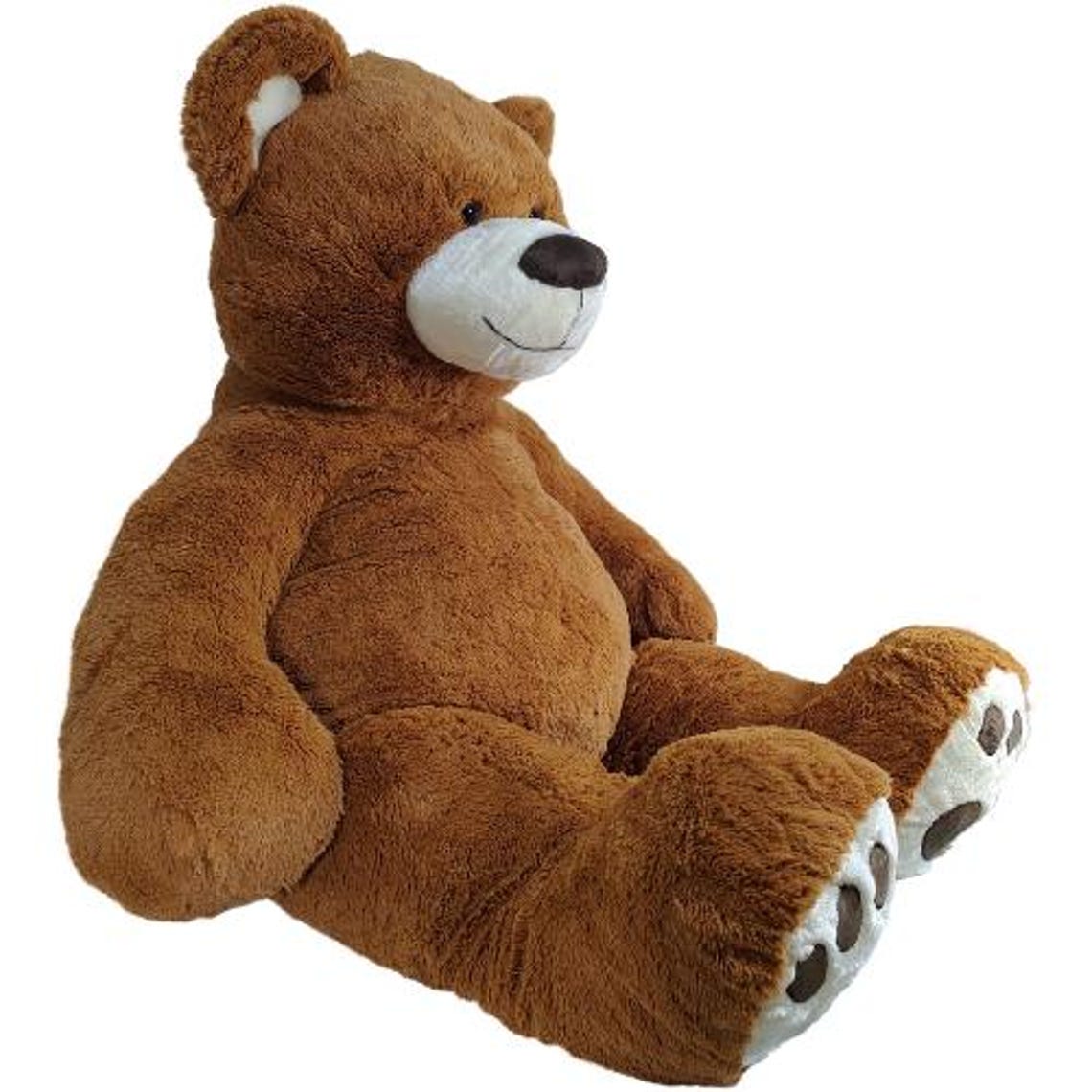 Anico 59" Tall (5 Foot) Giant Plush Bear With Smiling Face. Premium ...