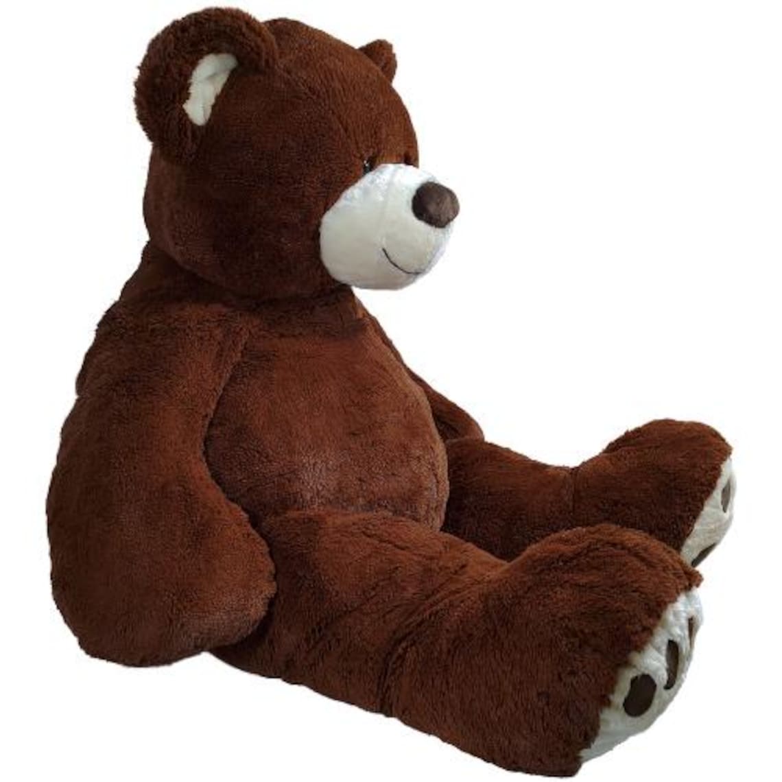 Anico 59" Tall (5 Foot) Giant Plush Bear With Smiling Face. Premium ...