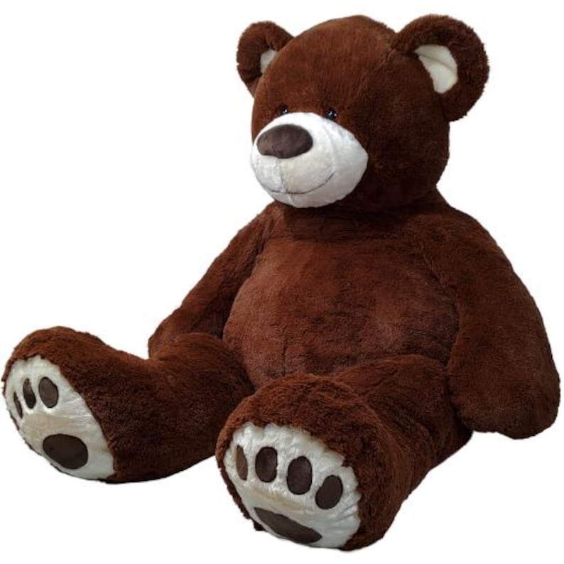 Anico 59" Tall (5 Foot) Giant Plush Bear With Smiling Face. Premium ...