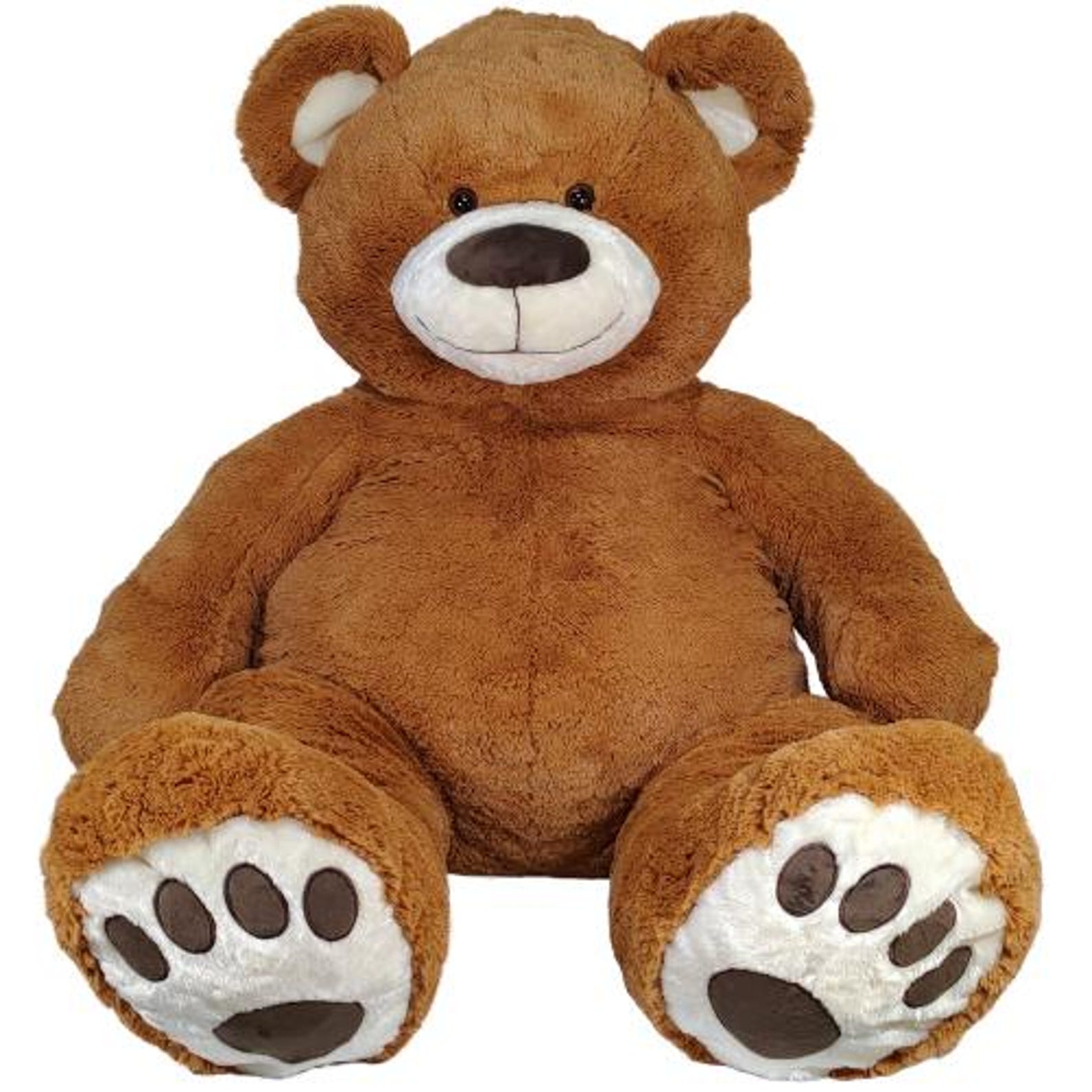Anico 59" Tall (5 Foot) Giant Plush Bear With Smiling Face. Premium ...