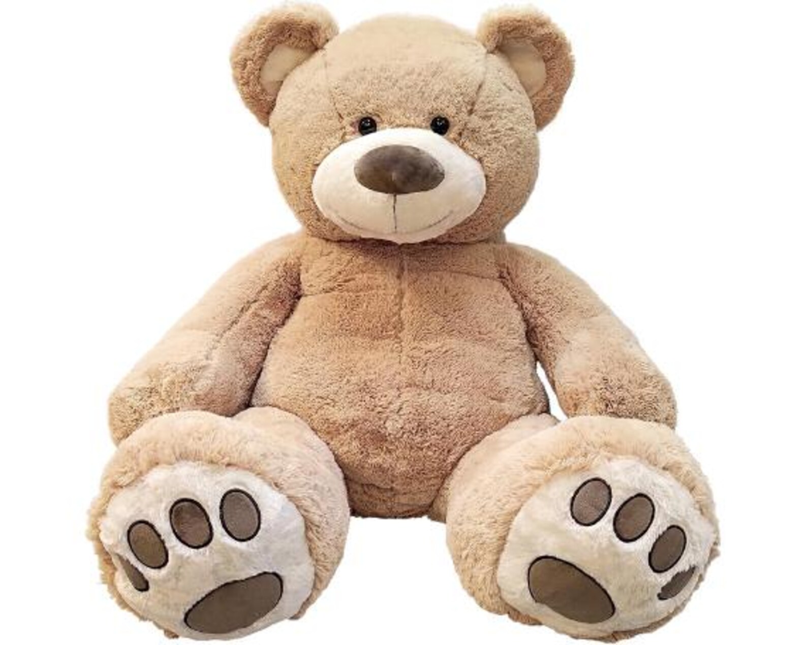 Anico 59" Tall (5 Foot) Giant Plush Bear With Smiling Face. Premium ...
