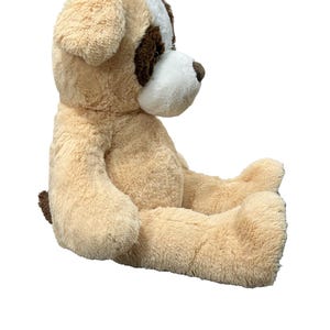 Anico 36" Tall (3 Foot) Big Plush Beige and Brown Dog, Premium Stuffed ...