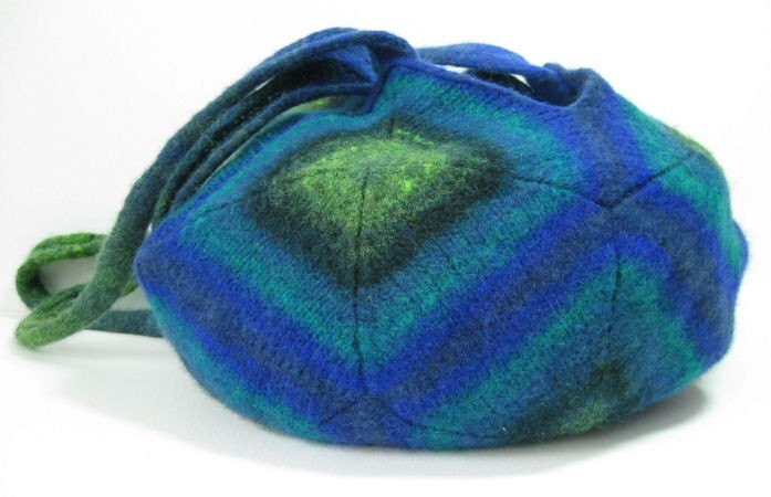Felted Market Bag Knitting Pattern, Knitted Bag, Knitting Pattern PDF ...