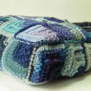 Mitred Square Bag Knitting Pattern, Knitted Bag, Knitting Pattern PDF ...