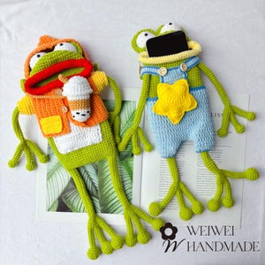 Crochet Frog Phone Bag - Cute, Funny, Unique & Functional Phone Case ...
