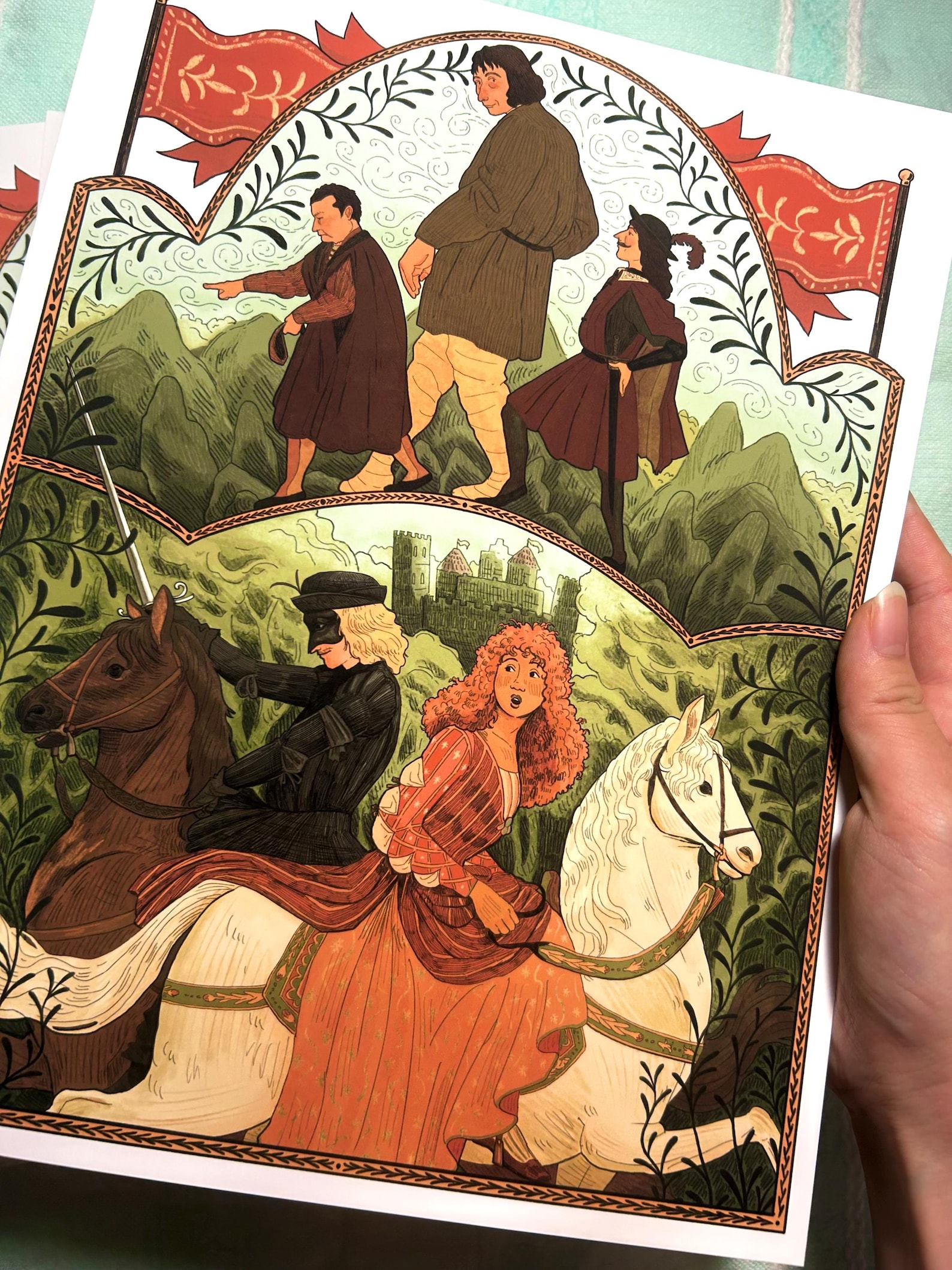 The Princess Bride Art Print — Historical Renaissance Fantasy Costuming ...