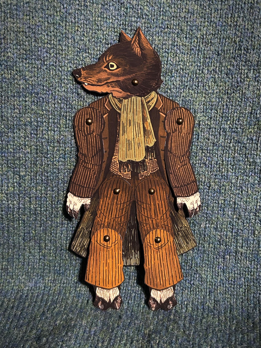 Sheep in Wolf Clothing Paper Doll — Gothic Fairy Tale Victorian Crafts ...