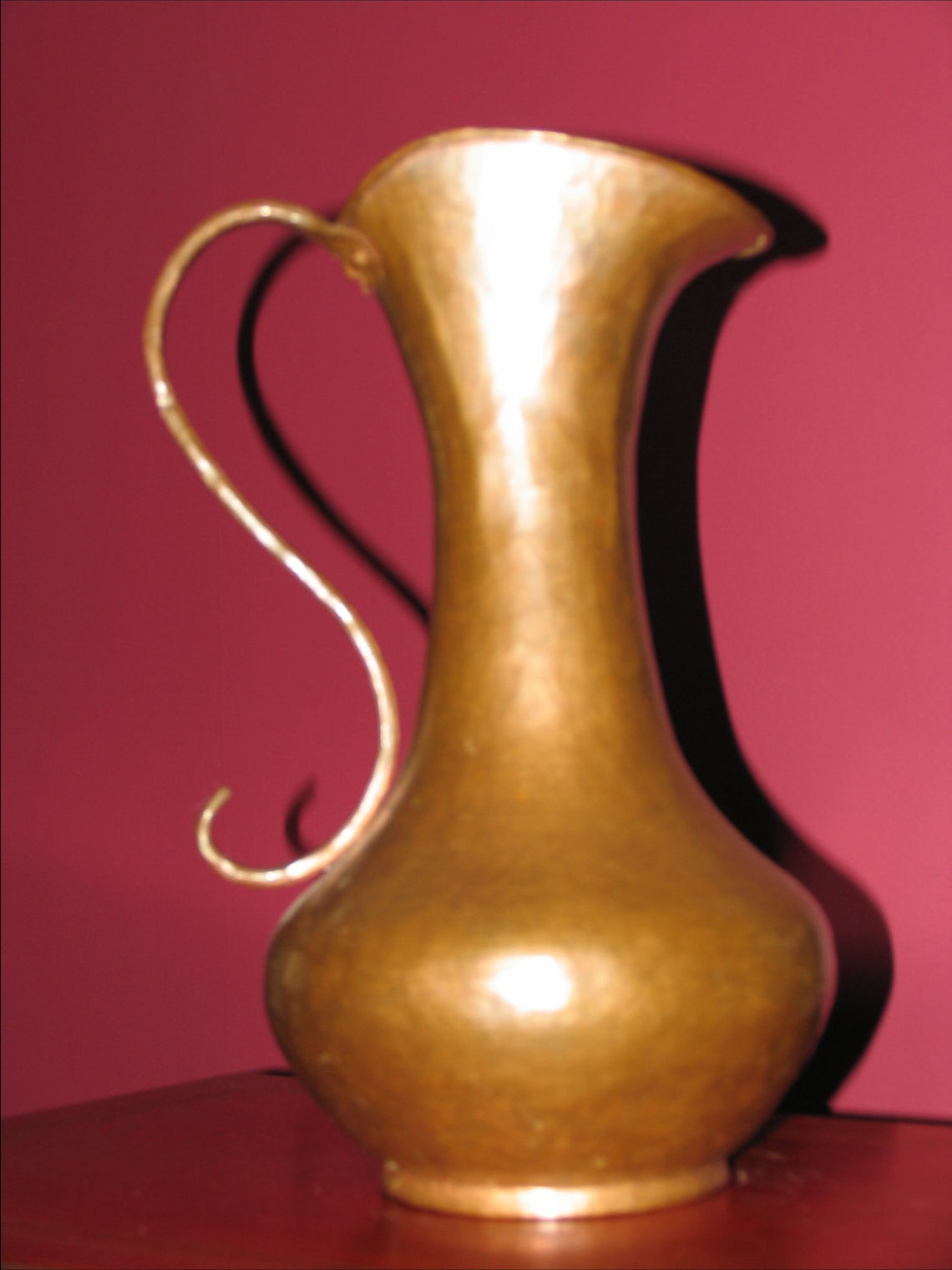 Arts & Crafts Hand Made Copper Pitcher Approx. 1910 - Etsy
