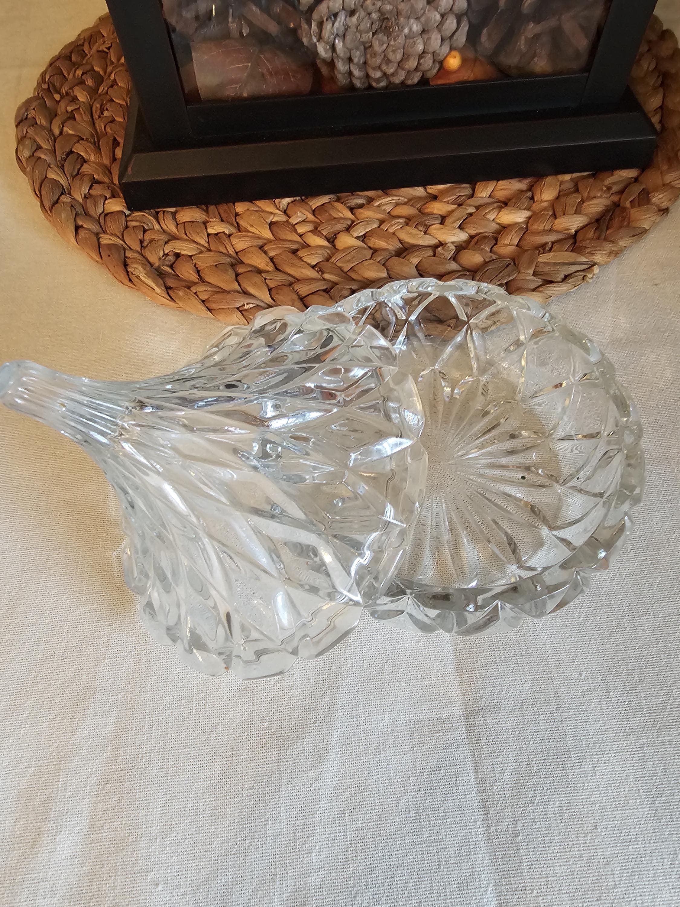 Godinger Crystal Kiss Candy Dish - Etsy