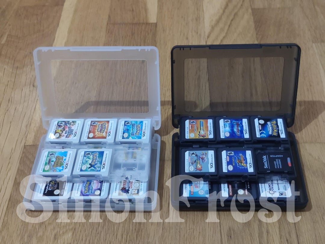 28 in 1 Nintendo DS 3DS Game Case Insert (28 Games) Storage Game Case ...