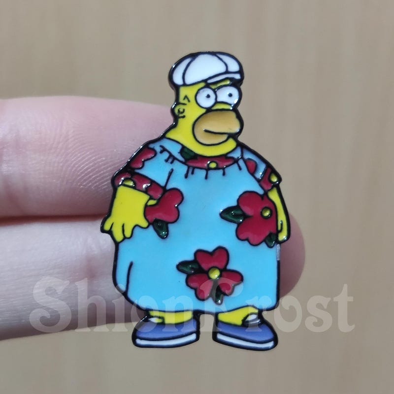 Homer Simpson Patches - Etsy