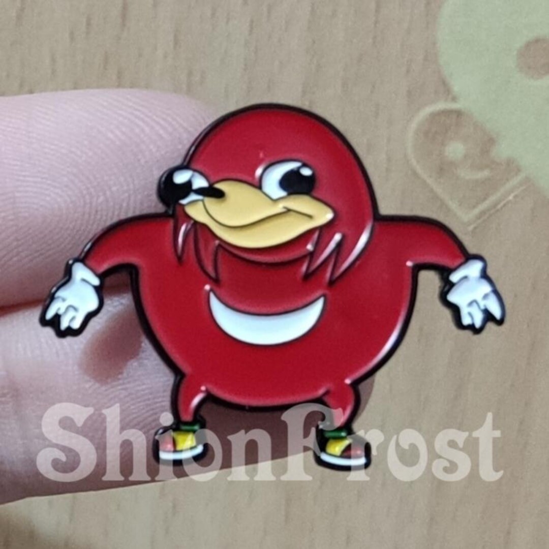 Ugandan Knuckles Soft Enamel Pin - Do You Know Da Wae - Uganda Knuckles ...