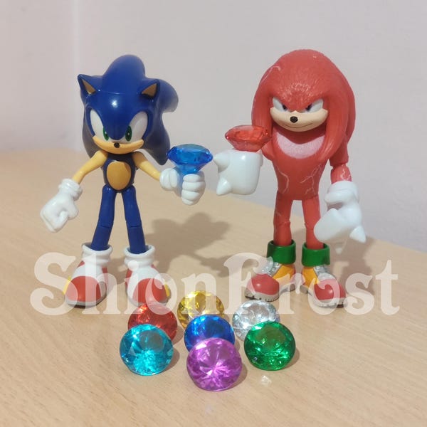 Sonic Chaos Emerald Toys - Etsy