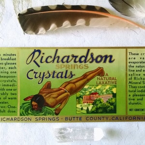 Vintage Laxative Advertising Label Sign Illustration Art to - Etsy