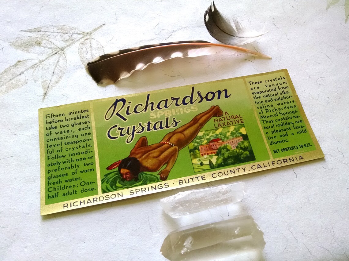 Vintage Laxative Advertising Label Sign Illustration Art to - Etsy