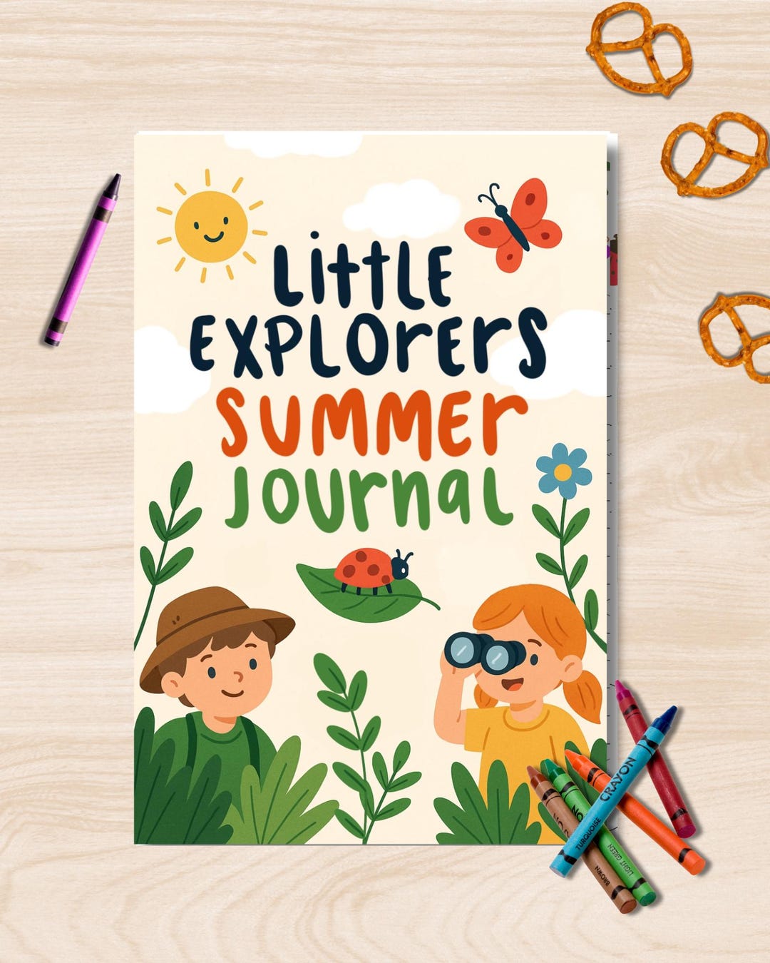 Printable Nature Journal for Kids – Summer Scavenger Hunt (PDF) - Etsy