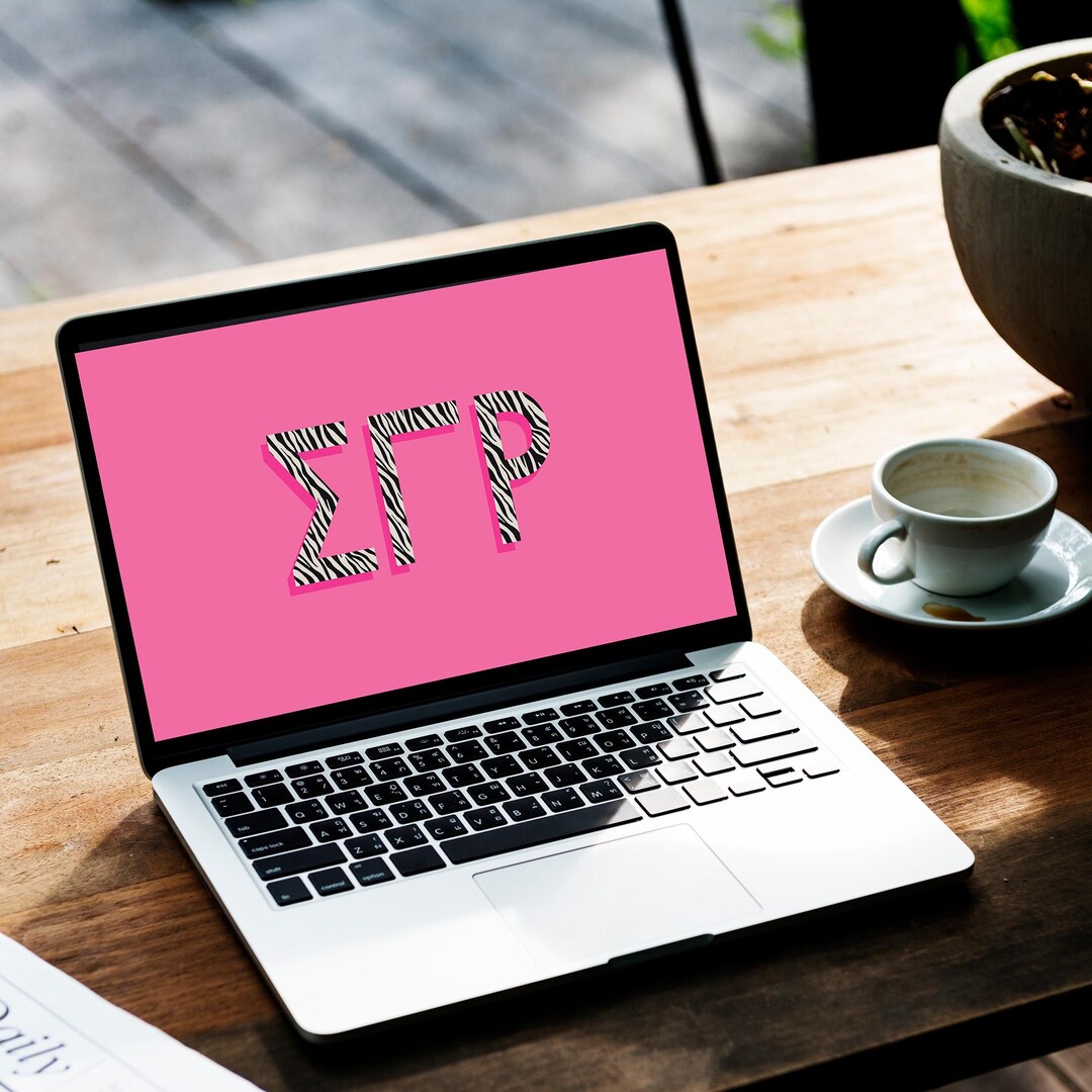 Sigma Gamma Rho Zebra Print Wallpaper - Etsy