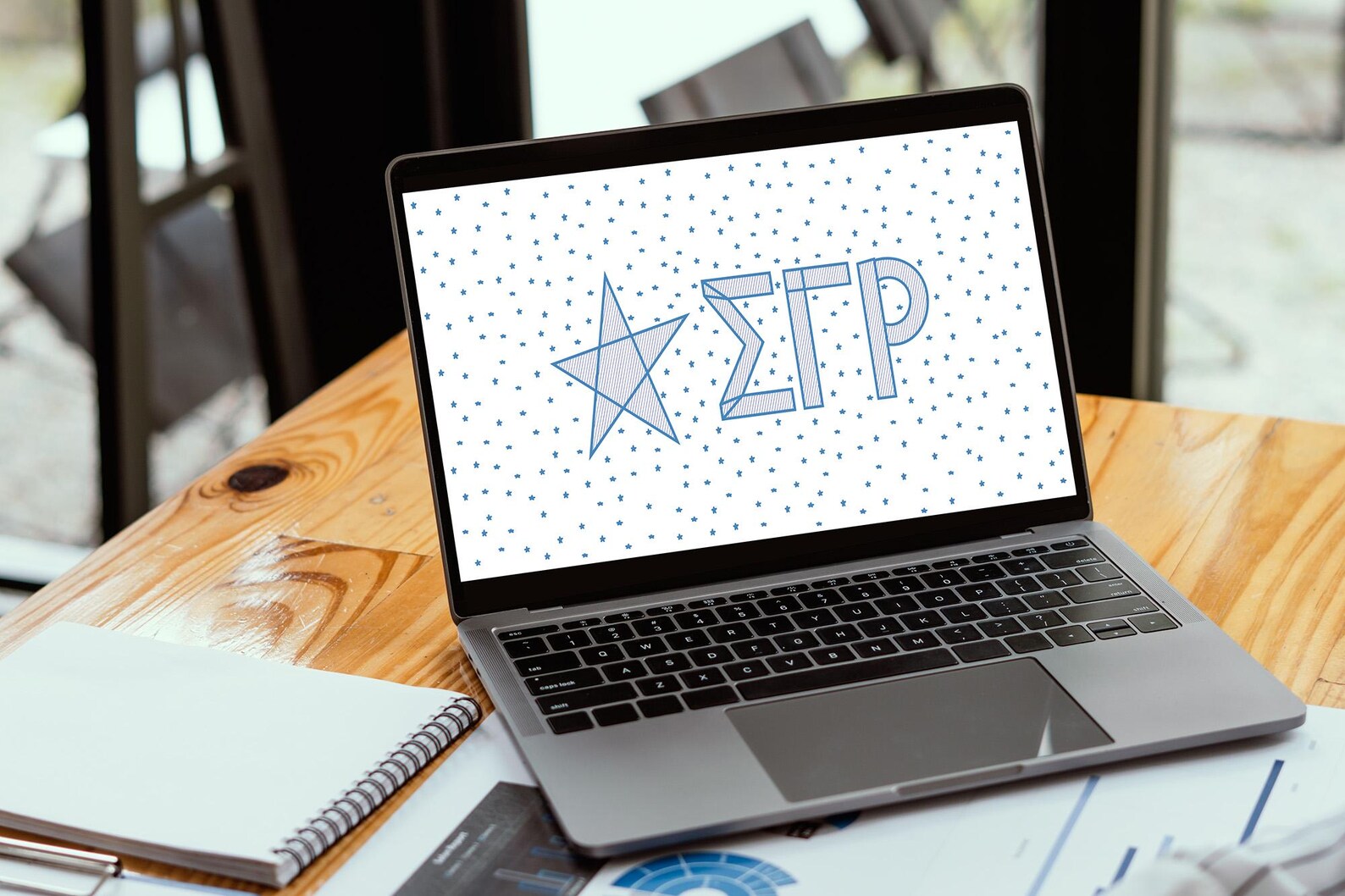 Sigma Gamma Rho Blue Star Wallpaper - Etsy