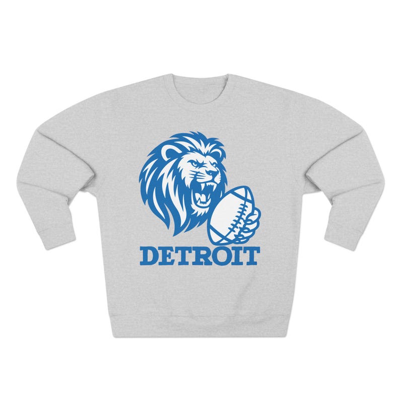 Detroit Football SVG: Sports Design for Cricut, Silhouette (digital ...