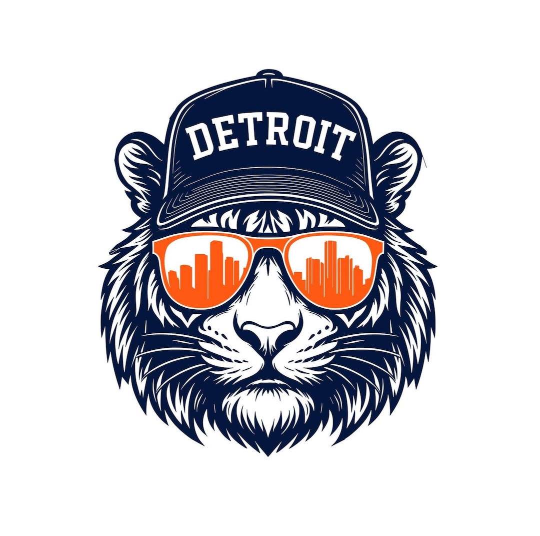 Detroit Baseball Tiger SVG PNG: Cricut Design (digital Download) - Etsy
