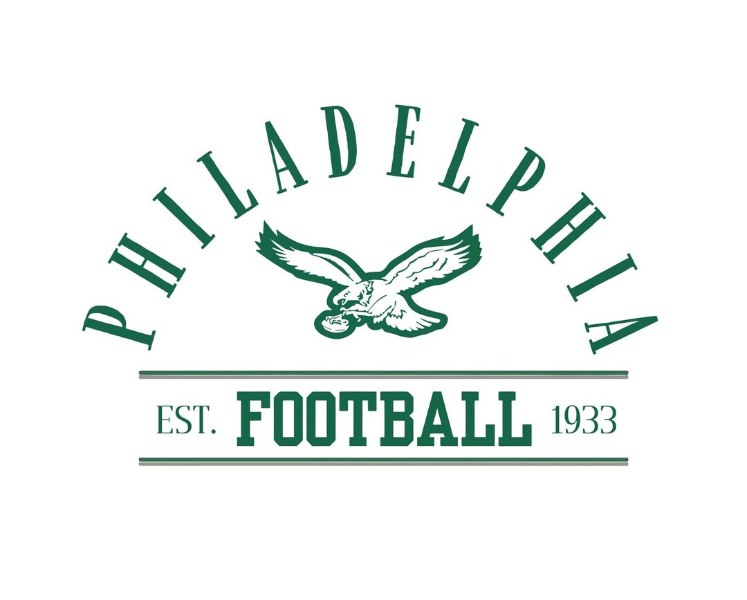 Retro Philly Football SVG PNG: Philadelphia Digital Download - Etsy