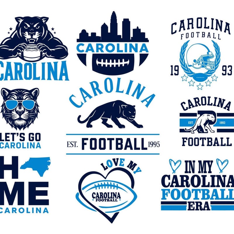 Carolina Panthers - Etsy