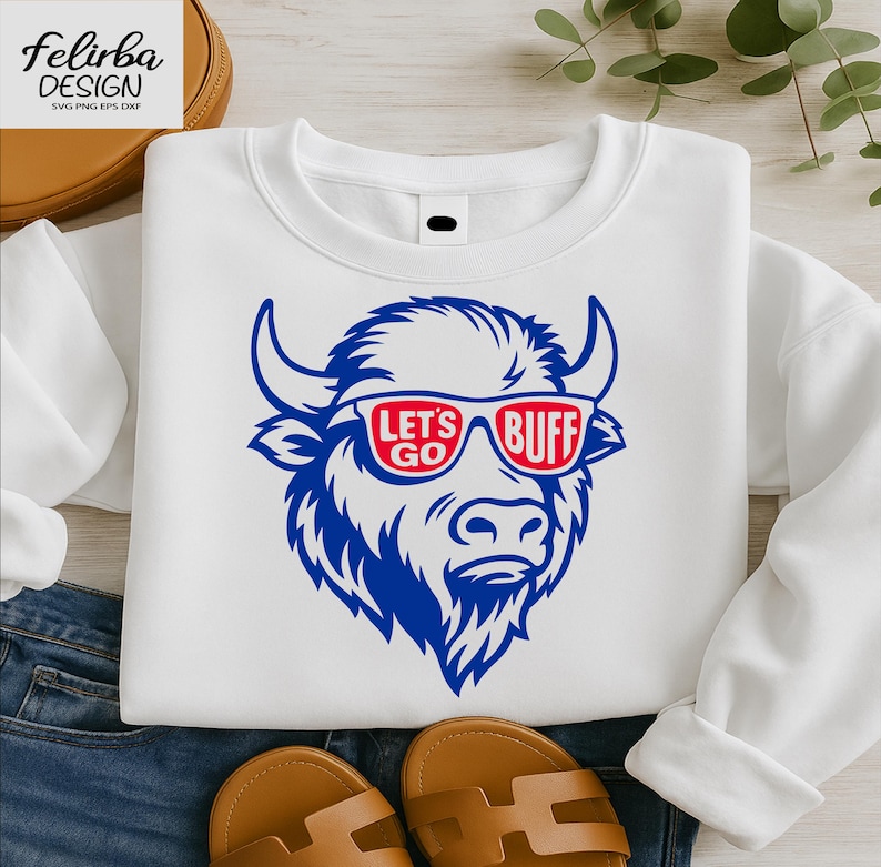 Buffalo Football SVG Bundle: Sports Design, Cricut & Silhouette ...