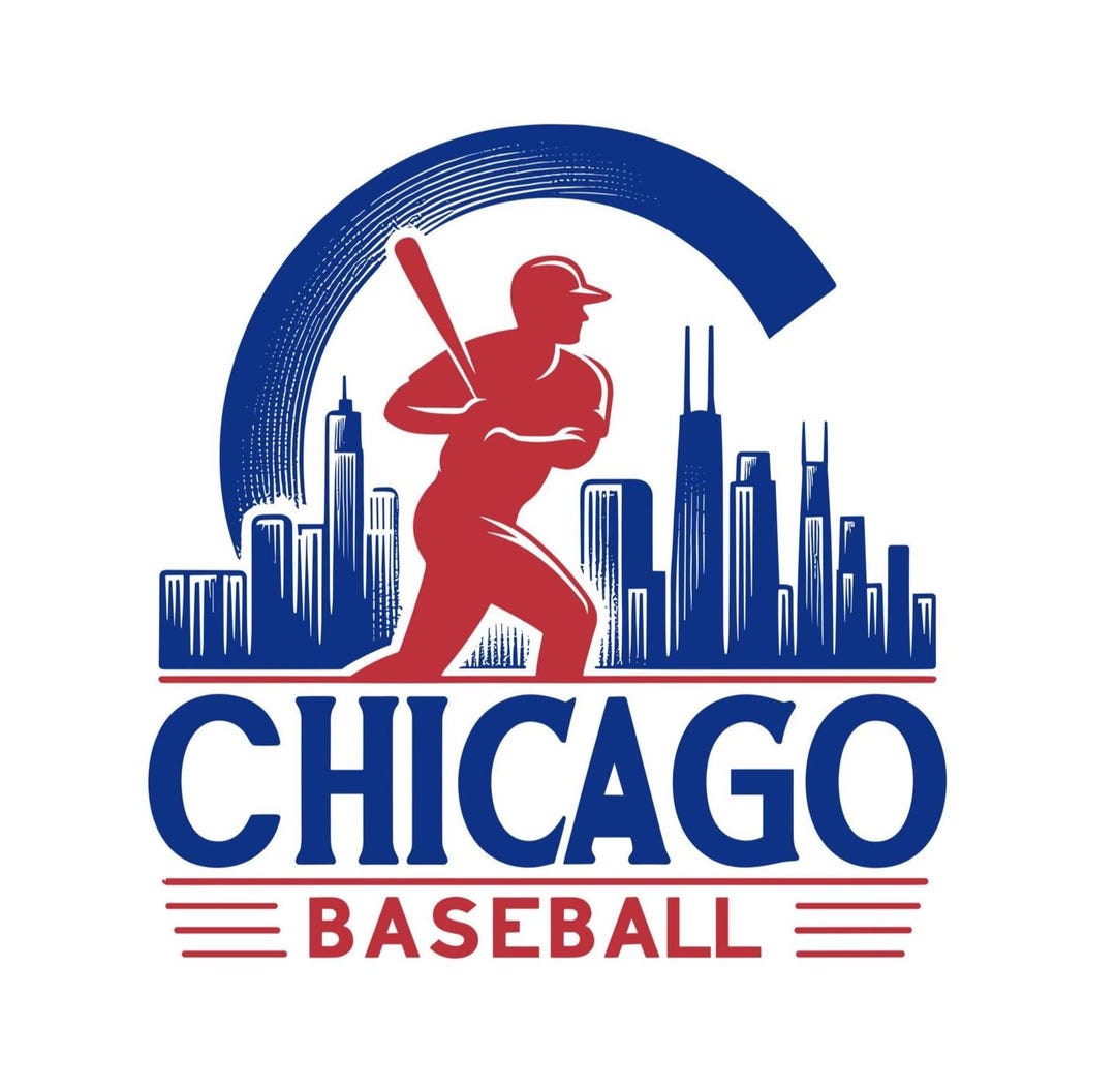 Chicago Baseball - SVG, EPS, PNG, Cricut and Silhouette Studio - Etsy