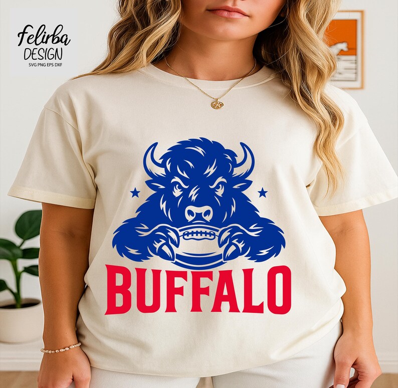Buffalo Football SVG Bundle: Sports Design, Cricut & Silhouette ...