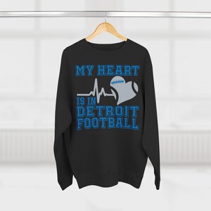 Detroit Football Heart SVG: Cricut, Silhouette (digital Download) - Etsy